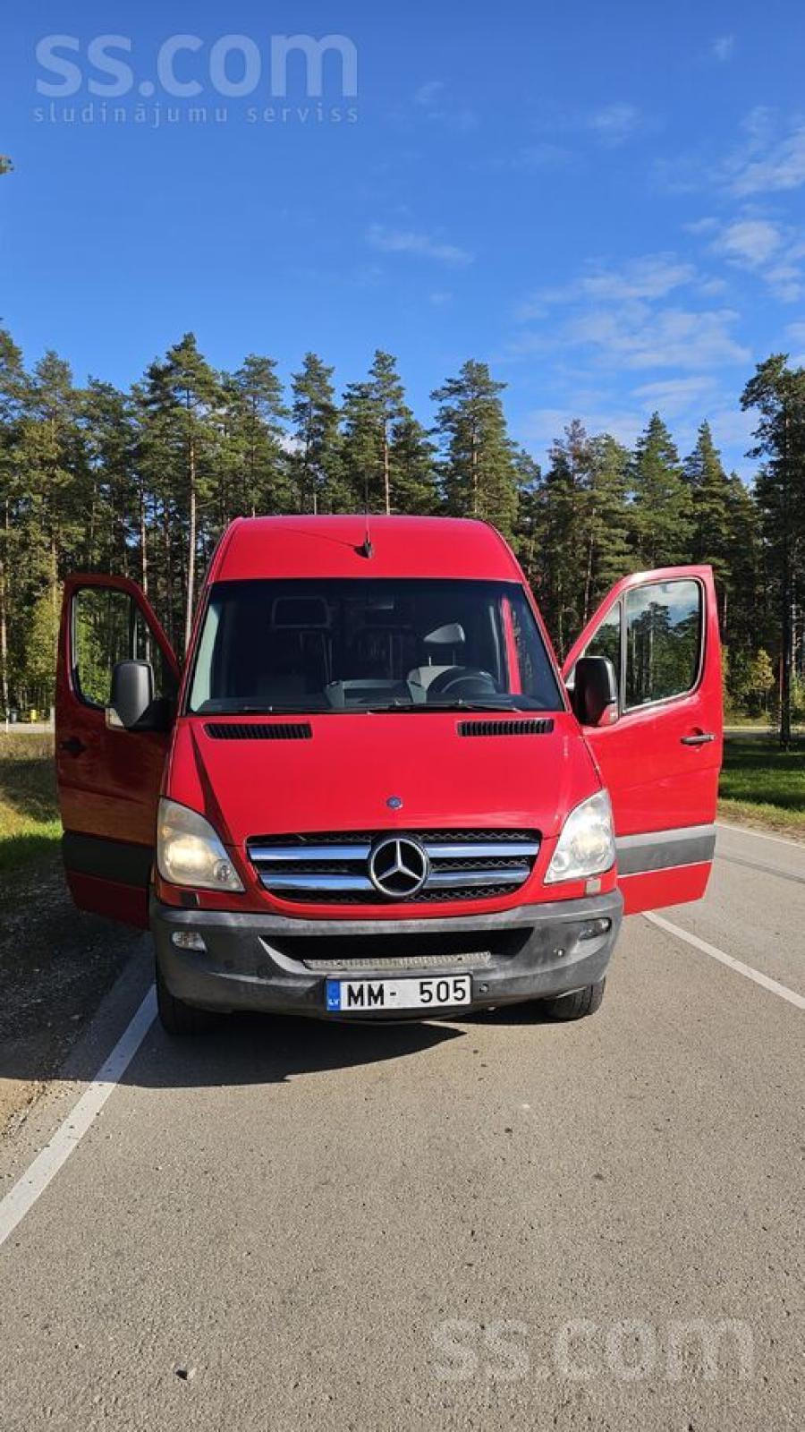 Sarkans Mercedes-Benz Sprinter 2008 Jēkabpils, ar dzinēja tilpumu 2.20 L un nobraukumu 522 tūkst. km par 6400 €, foto 5 vietnē AUTOMOTO.COM.LV