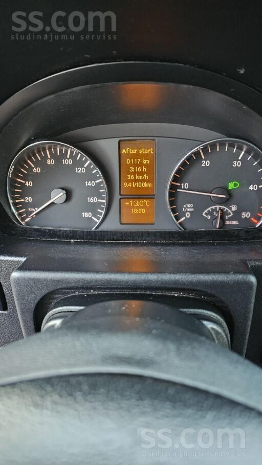 Sarkans Mercedes-Benz Sprinter 2008 Jēkabpils, ar dzinēja tilpumu 2.20 L un nobraukumu 522 tūkst. km par 6400 €, foto 13 vietnē AUTOMOTO.COM.LV