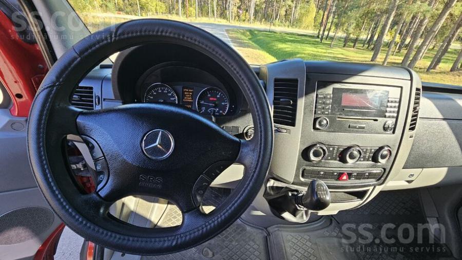 Sarkans Mercedes-Benz Sprinter 2008 Jēkabpils, ar dzinēja tilpumu 2.20 L un nobraukumu 522 tūkst. km par 6400 €, foto 16 vietnē AUTOMOTO.COM.LV