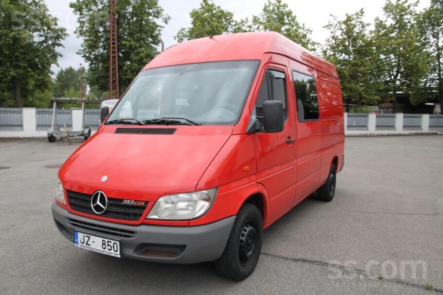 Sarkans Mercedes-Benz Sprinter 2020 Rīga, ar dzinēja tilpumu 2.20 L un nobraukumu 0 tūkst. km par 3950 €, foto 1 vietnē AUTOMOTO.COM.LV