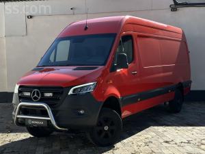 Sarkans Mercedes-Benz Sprinter 2023 Rīga, ar dzinēja tilpumu 2.00 L un nobraukumu 129 tūkst. km par 49950 €, foto 1 vietnē AUTOMOTO.COM.LV