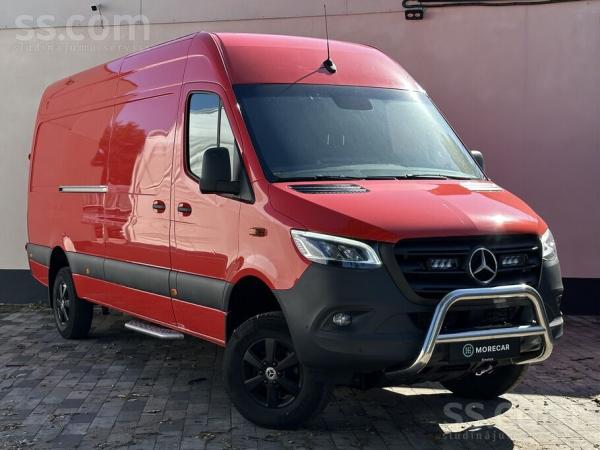 Sarkans Mercedes-Benz Sprinter 2023 Rīga, ar dzinēja tilpumu 2.00 L un nobraukumu 129 tūkst. km par 49950 €, foto 4 vietnē AUTOMOTO.COM.LV
