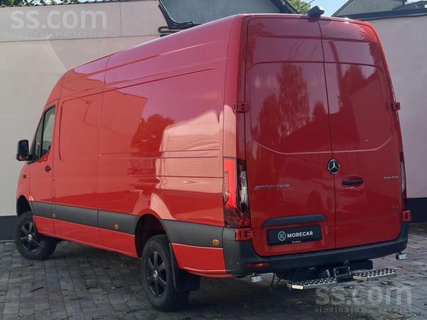 Sarkans Mercedes-Benz Sprinter 2023 Rīga, ar dzinēja tilpumu 2.00 L un nobraukumu 129 tūkst. km par 49950 €, foto 7 vietnē AUTOMOTO.COM.LV