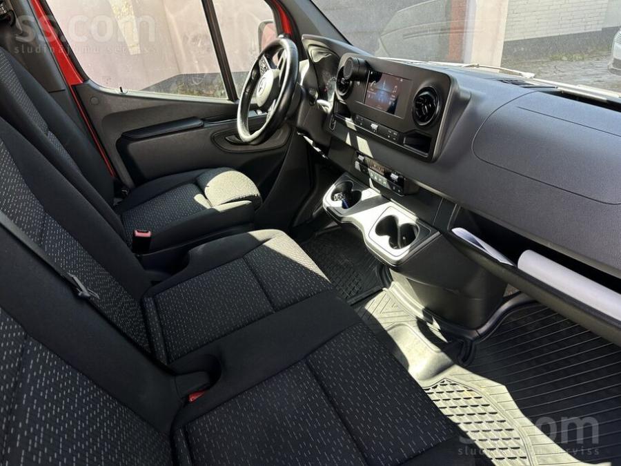 Sarkans Mercedes-Benz Sprinter 2023 Rīga, ar dzinēja tilpumu 2.00 L un nobraukumu 129 tūkst. km par 49950 €, foto 13 vietnē AUTOMOTO.COM.LV