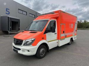 Red Mercedes-Benz Sprinter 2017 in Vilnius, with an engine capacity of 3.00 L and mileage of 228 thousand km for 15900 €, photo 8 on AUTOMOTO.COM.LV