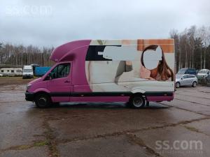 Violet Mercedes-Benz Sprinter 2014 in Ogre, with an engine capacity of 2.20 L and mileage of 348 thousand km for 13000 €, photo 3 on AUTOMOTO.COM.LV