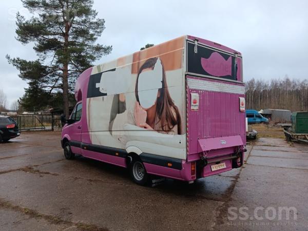 Violet Mercedes-Benz Sprinter 2014 in Ogre, with an engine capacity of 2.20 L and mileage of 348 thousand km for 13000 €, photo 3 on AUTOMOTO.COM.LV