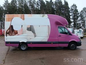 Violet Mercedes-Benz Sprinter 2014 in Ogre, with an engine capacity of 2.20 L and mileage of 348 thousand km for 13000 €, photo 7 on AUTOMOTO.COM.LV
