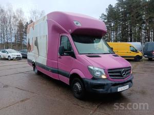 Violet Mercedes-Benz Sprinter 2014 in Ogre, with an engine capacity of 2.20 L and mileage of 348 thousand km for 13000 €, photo 8 on AUTOMOTO.COM.LV