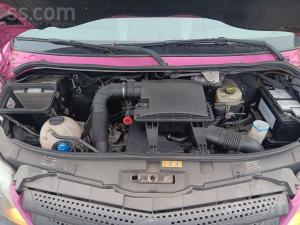 Violet Mercedes-Benz Sprinter 2014 in Ogre, with an engine capacity of 2.20 L and mileage of 348 thousand km for 13000 €, photo 10 on AUTOMOTO.COM.LV