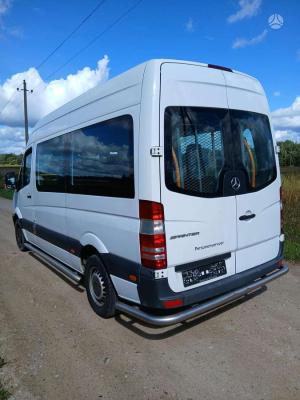White Mercedes-Benz Sprinter 2016 in Vilnius, with an engine capacity of 2.20 L and mileage of 268 thousand km for 9300 €, photo 3 on AUTOMOTO.COM.LV