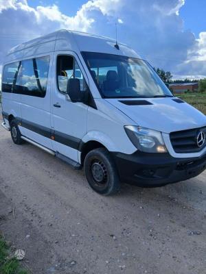 White Mercedes-Benz Sprinter 2016 in Vilnius, with an engine capacity of 2.20 L and mileage of 268 thousand km for 9300 €, photo 5 on AUTOMOTO.COM.LV