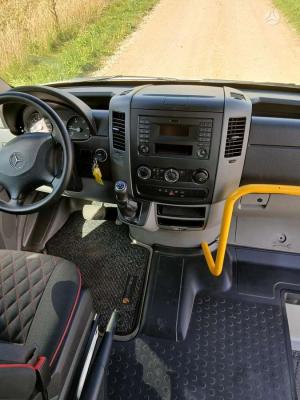 White Mercedes-Benz Sprinter 2016 in Vilnius, with an engine capacity of 2.20 L and mileage of 268 thousand km for 9300 €, photo 8 on AUTOMOTO.COM.LV
