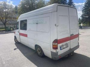White Mercedes-Benz Sprinter 1997 in Alytus, with an engine capacity of 2.87 L and mileage of 269 thousand km for 4700 €, photo 5 on AUTOMOTO.COM.LV