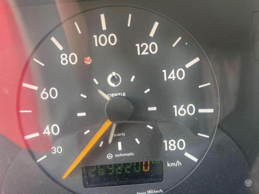 White Mercedes-Benz Sprinter 1997 in Alytus, with an engine capacity of 2.87 L and mileage of 269 thousand km for 4700 €, photo 8 on AUTOMOTO.COM.LV