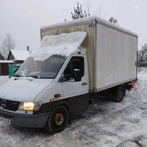White Mercedes-Benz Sprinter 1999 in Vilnius, with an engine capacity of 2.90 L and mileage of 230 thousand km for 3000 €, photo  on AUTOMOTO.COM.LV