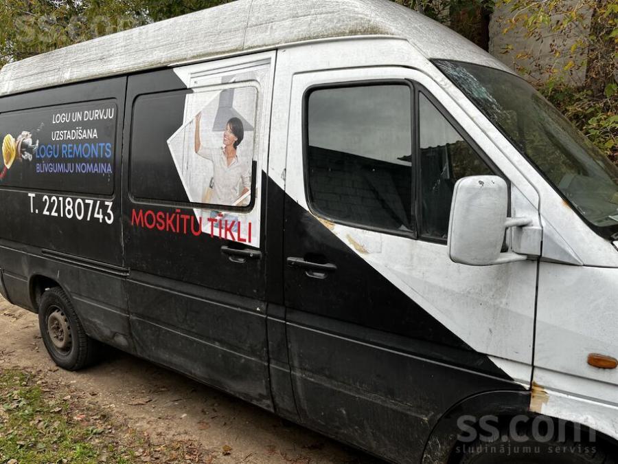 Balts Mercedes-Benz Sprinter 2000 Daugavpils, ar dzinēja tilpumu 2.20 L un nobraukumu 316 tūkst. km par 3000 €, foto 3 vietnē AUTOMOTO.COM.LV