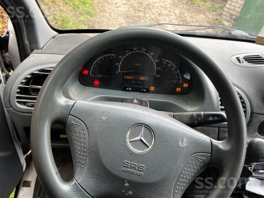 Balts Mercedes-Benz Sprinter 2000 Daugavpils, ar dzinēja tilpumu 2.20 L un nobraukumu 316 tūkst. km par 3000 €, foto 5 vietnē AUTOMOTO.COM.LV