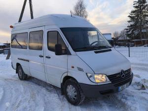 Balts Mercedes-Benz Sprinter 2001 Viļņa, ar dzinēja tilpumu 2.20 L un nobraukumu 261 tūkst. km par 3500 €, foto 7 vietnē AUTOMOTO.COM.LV