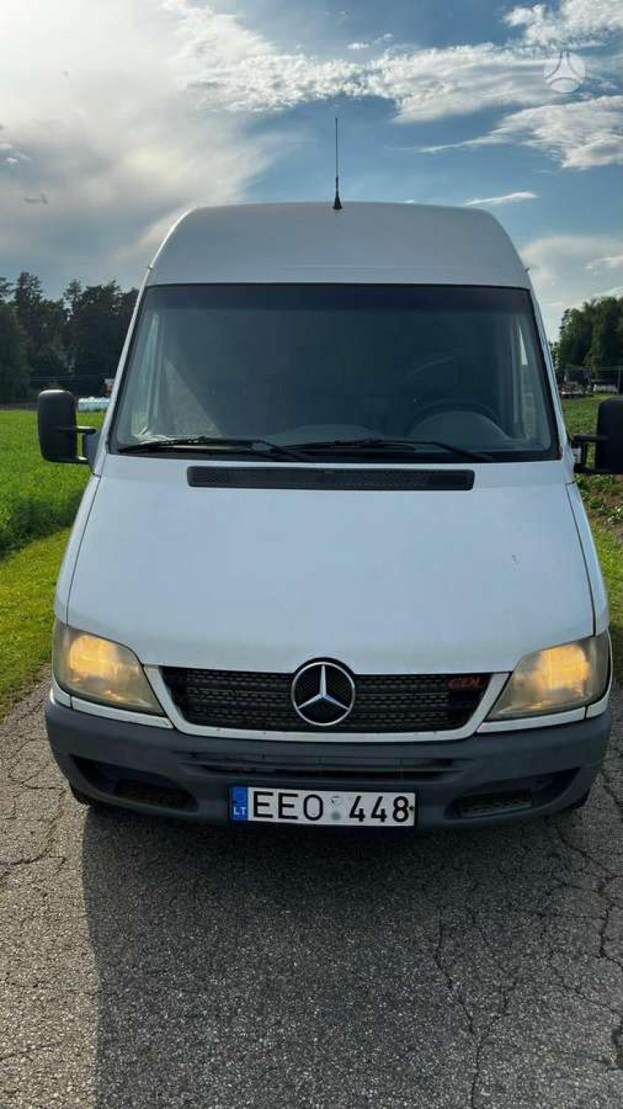 Balts Mercedes-Benz Sprinter 2001 Utena, ar dzinēja tilpumu 2.70 L un nobraukumu 468 tūkst. km par 2481 €, foto 10 vietnē AUTOMOTO.COM.LV