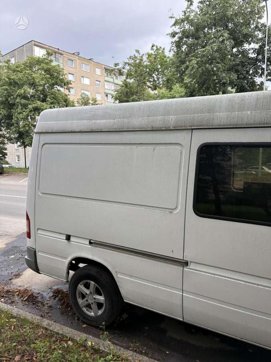 Balts Mercedes-Benz Sprinter 2002 Viļņa, ar dzinēja tilpumu 2.69 L un nobraukumu 323 tūkst. km par 5000 €, foto 6 vietnē AUTOMOTO.COM.LV
