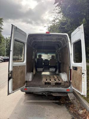 Balts Mercedes-Benz Sprinter 2002 Viļņa, ar dzinēja tilpumu 2.69 L un nobraukumu 323 tūkst. km par 5000 €, foto 9 vietnē AUTOMOTO.COM.LV