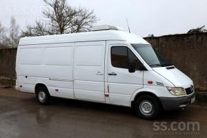 Balts Mercedes-Benz Sprinter 2003 Liepāja, ar dzinēja tilpumu 2.20 L un nobraukumu 356 tūkst. km par 3500 €, foto  vietnē AUTOMOTO.COM.LV