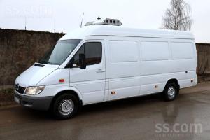 White Mercedes-Benz Sprinter 2003 in Liepaja, with an engine capacity of 2.20 L and mileage of 356 thousand km for 3500 €, photo 15 on AUTOMOTO.COM.LV