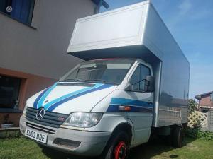 White Mercedes-Benz Sprinter 2003 in Kaunas, with an engine capacity of 2.70 L and mileage of 350 thousand km for 2900 €, photo  on AUTOMOTO.COM.LV