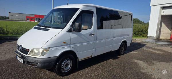White Mercedes-Benz Sprinter 2004 in Telschi, with an engine capacity of 2.70 L and mileage of 350 thousand km for 3500 €, photo 1 on AUTOMOTO.COM.LV