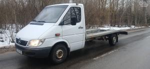 Balts Mercedes-Benz Sprinter 2006 Biržai, ar dzinēja tilpumu 2.70 L un nobraukumu 340 tūkst. km par 6500 €, foto  vietnē AUTOMOTO.COM.LV