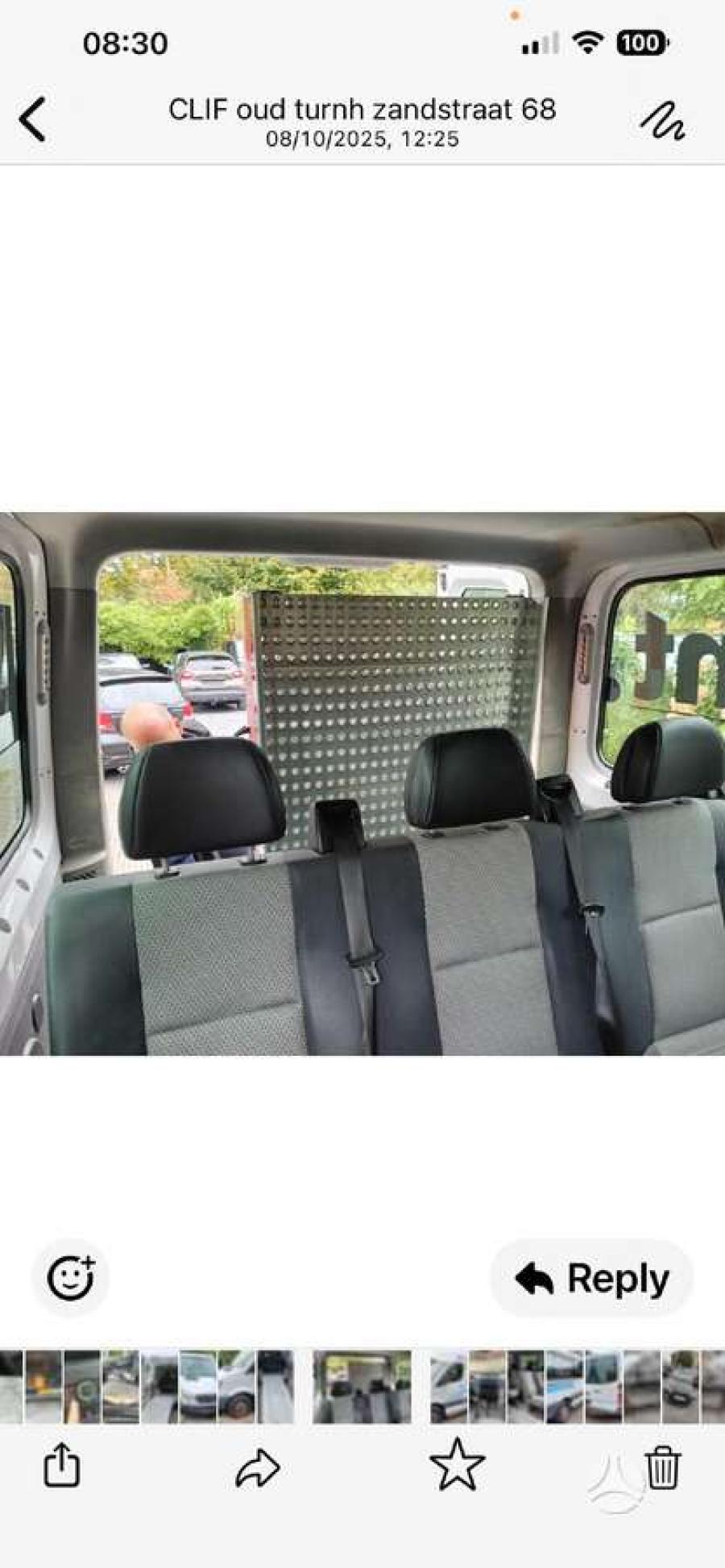 Balts Mercedes-Benz Sprinter 2007 Šauļi, ar dzinēja tilpumu 2.20 L un nobraukumu 450 tūkst. km par 5850 €, foto 6 vietnē AUTOMOTO.COM.LV
