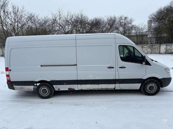 White Mercedes-Benz Sprinter 2007 in Vilkaviskis, with an engine capacity of 2.20 L and mileage of 252 thousand km for 4300 €, photo 5 on AUTOMOTO.COM.LV
