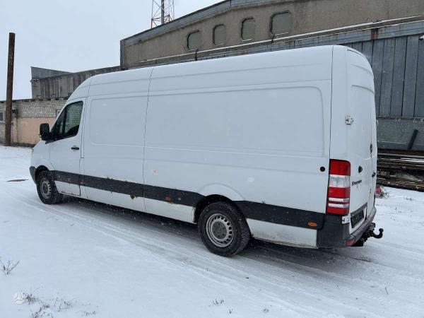 White Mercedes-Benz Sprinter 2007 in Vilkaviskis, with an engine capacity of 2.20 L and mileage of 252 thousand km for 4300 €, photo 10 on AUTOMOTO.COM.LV