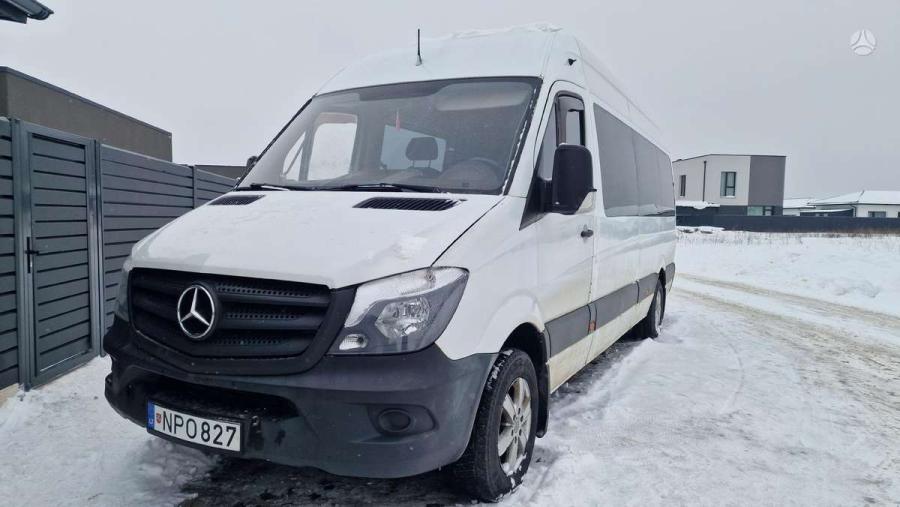 White Mercedes-Benz Sprinter 2007 in Kaunas, with an engine capacity of 2.15 L and mileage of 191 thousand km for 6600 €, photo 3 on AUTOMOTO.COM.LV