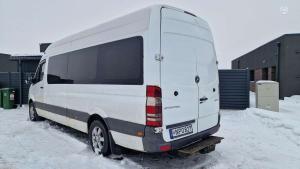 White Mercedes-Benz Sprinter 2007 in Kaunas, with an engine capacity of 2.15 L and mileage of 191 thousand km for 6600 €, photo 4 on AUTOMOTO.COM.LV