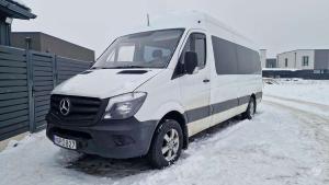 White Mercedes-Benz Sprinter 2007 in Kaunas, with an engine capacity of 2.15 L and mileage of 191 thousand km for 6600 €, photo 7 on AUTOMOTO.COM.LV