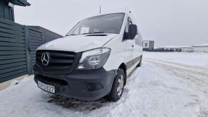 White Mercedes-Benz Sprinter 2007 in Kaunas, with an engine capacity of 2.15 L and mileage of 191 thousand km for 6600 €, photo 10 on AUTOMOTO.COM.LV