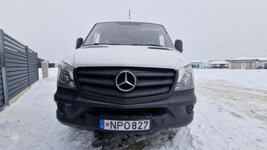White Mercedes-Benz Sprinter 2007 in Kaunas, with an engine capacity of 2.15 L and mileage of 191 thousand km for 6600 €, photo 21 on AUTOMOTO.COM.LV