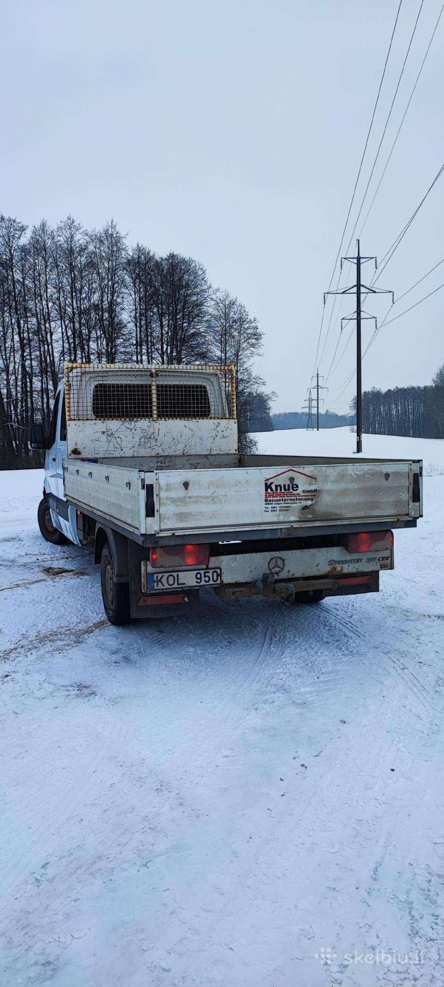 Balts Mercedes-Benz Sprinter 2007 Alīta, ar dzinēja tilpumu 2.20 L un nobraukumu 400 tūkst. km par 8250 €, foto 5 vietnē AUTOMOTO.COM.LV