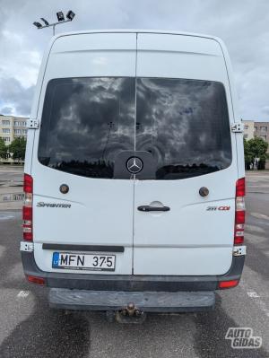 White Mercedes-Benz Sprinter 2007 in Telschi, with an engine capacity of 2.20 L and mileage of 345 thousand km for 4500 €, photo 5 on AUTOMOTO.COM.LV