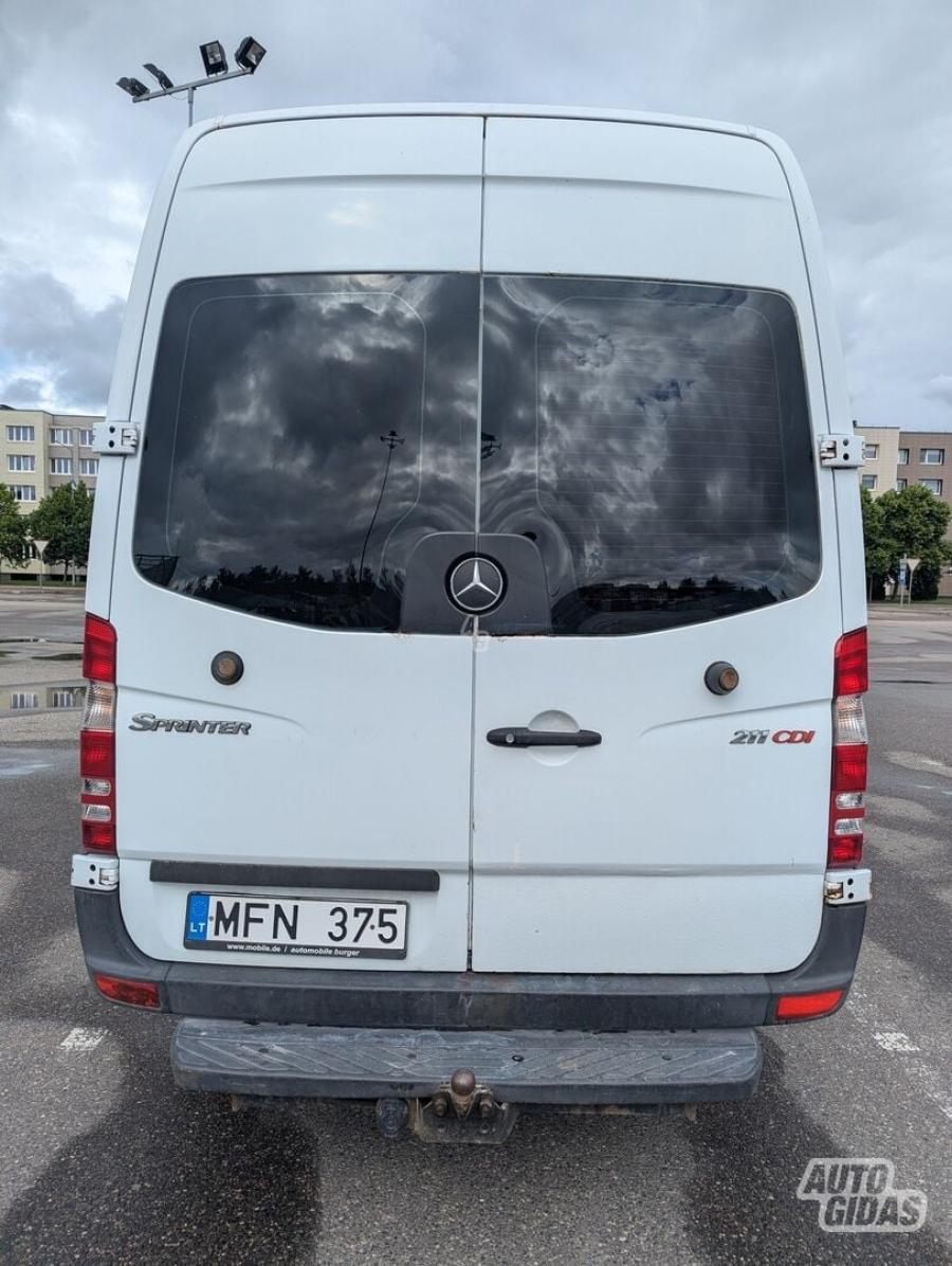 White Mercedes-Benz Sprinter 2007 in Telschi, with an engine capacity of 2.20 L and mileage of 345 thousand km for 4500 €, photo 5 on AUTOMOTO.COM.LV