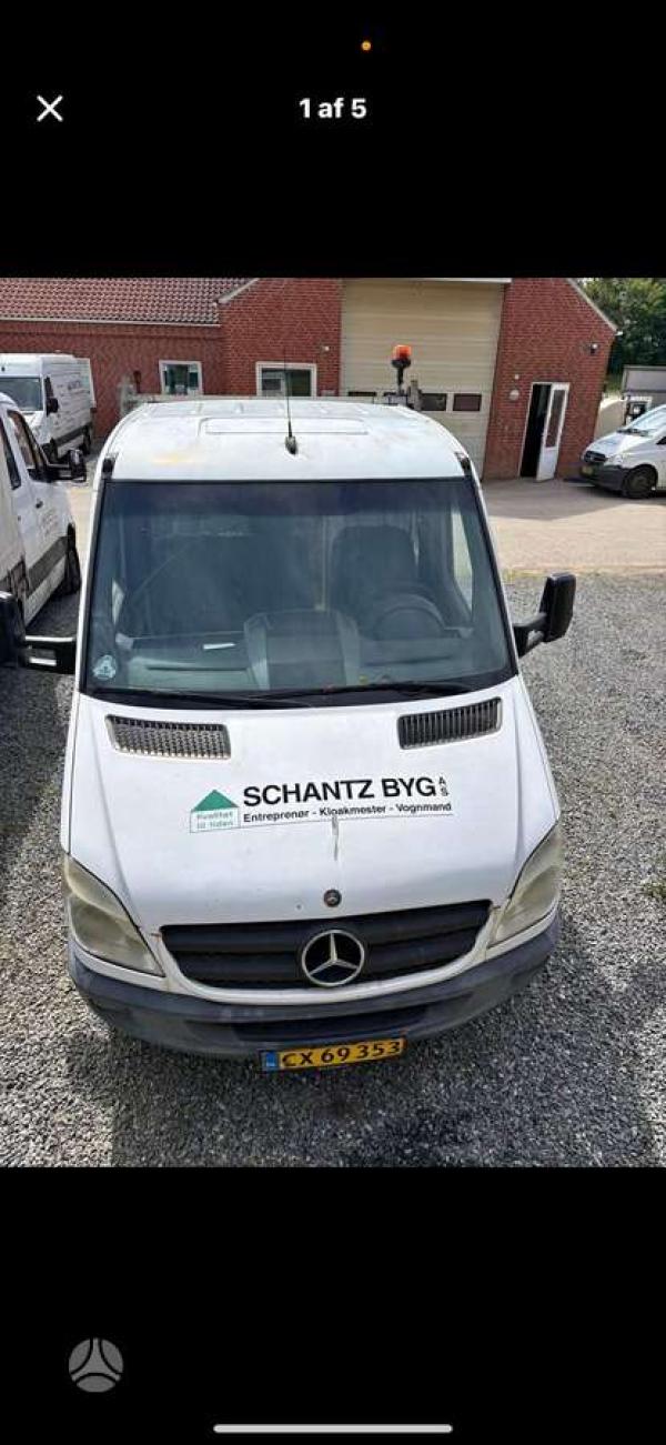 Balts Mercedes-Benz Sprinter 2007 Radviliškis, ar dzinēja tilpumu 2.20 L un nobraukumu 349 tūkst. km par 5200 €, foto 2 vietnē AUTOMOTO.COM.LV