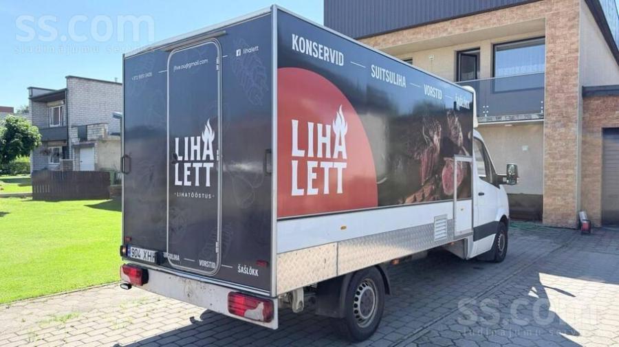 Balts Mercedes-Benz Sprinter 2007 Valka, ar dzinēja tilpumu 2.20 L un nobraukumu 285 tūkst. km par 14000 €, foto 4 vietnē AUTOMOTO.COM.LV