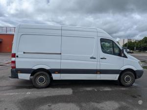 White Mercedes-Benz Sprinter 2007 in Telschi, with an engine capacity of 2.10 L and mileage of 346 thousand km for 4500 €, photo 4 on AUTOMOTO.COM.LV
