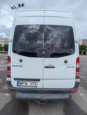 White Mercedes-Benz Sprinter 2007 in Telschi, with an engine capacity of 2.10 L and mileage of 346 thousand km for 4500 €, photo 5 on AUTOMOTO.COM.LV