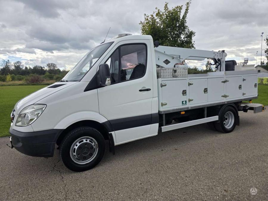Balts Mercedes-Benz Sprinter 2007 Šauļi, ar dzinēja tilpumu 2.20 L un nobraukumu 170 tūkst. km par 11800 €, foto 5 vietnē AUTOMOTO.COM.LV