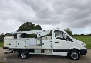 Balts Mercedes-Benz Sprinter 2007 Šauļi, ar dzinēja tilpumu 2.20 L un nobraukumu 170 tūkst. km par 11800 €, foto 9 vietnē AUTOMOTO.COM.LV