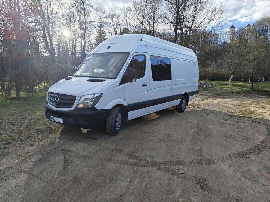 Balts Mercedes-Benz Sprinter 2008 Kauņa, ar dzinēja tilpumu 2.20 L un nobraukumu 411 tūkst. km par 12500 €, foto 3 vietnē AUTOMOTO.COM.LV