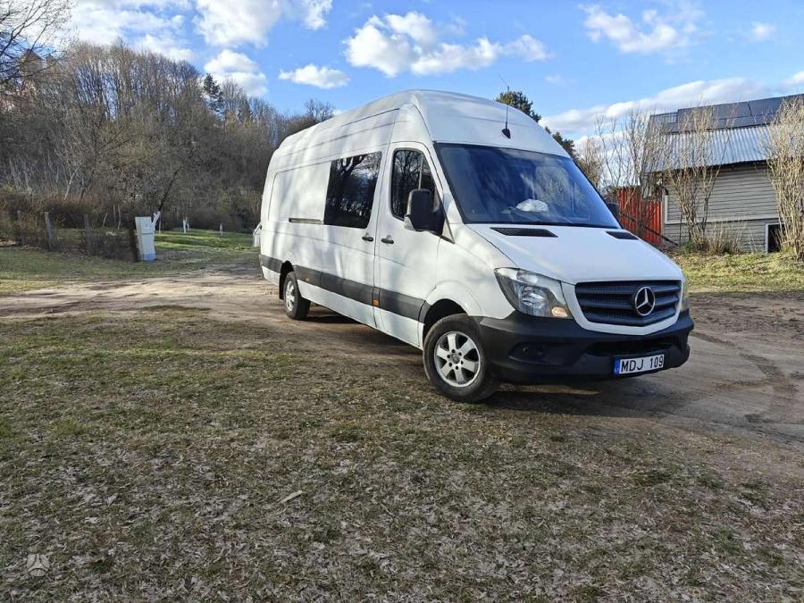 Balts Mercedes-Benz Sprinter 2008 Kauņa, ar dzinēja tilpumu 2.20 L un nobraukumu 411 tūkst. km par 12500 €, foto 4 vietnē AUTOMOTO.COM.LV